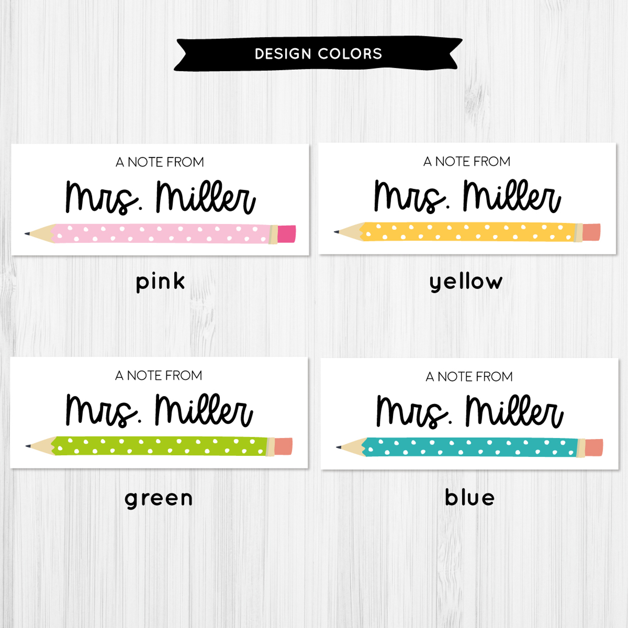 Teacher Pencil Personalized Notepad | Jane.com