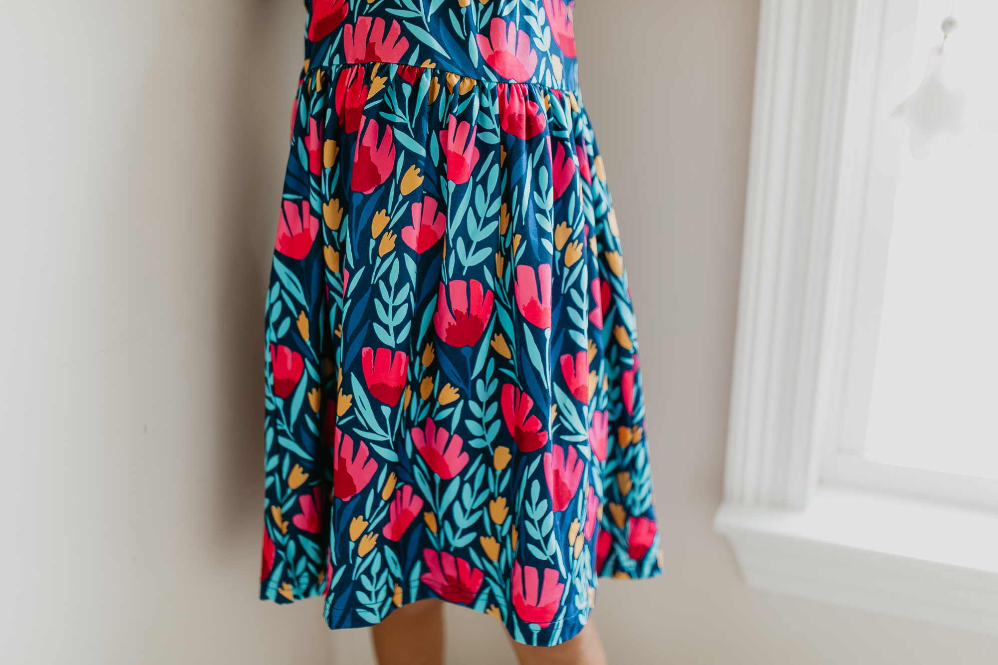 Blue Floral Flutter Dress | Jane.com