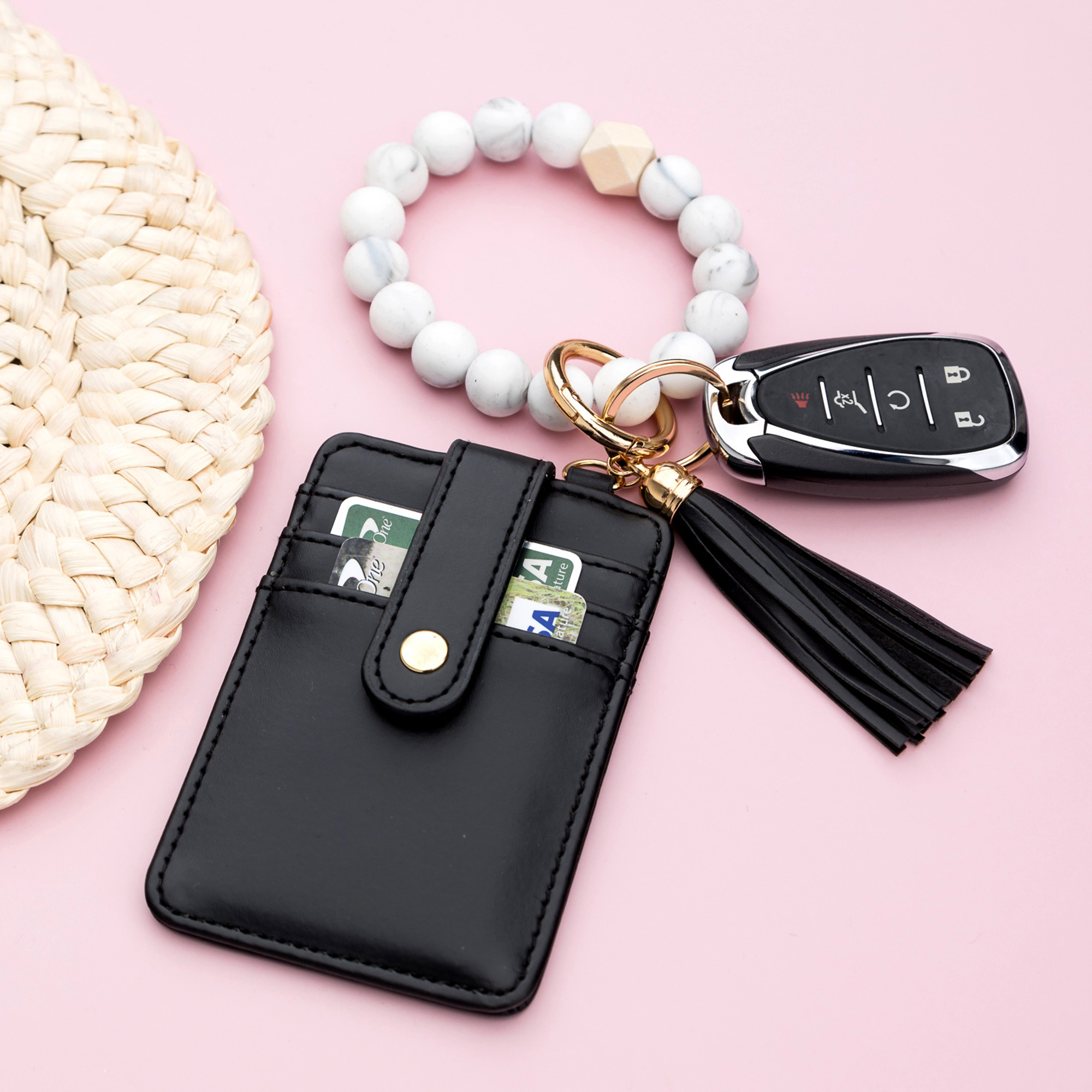 Silicone Key Ring Wallet Bracelet | AILI'S CORNER | Jane.com
