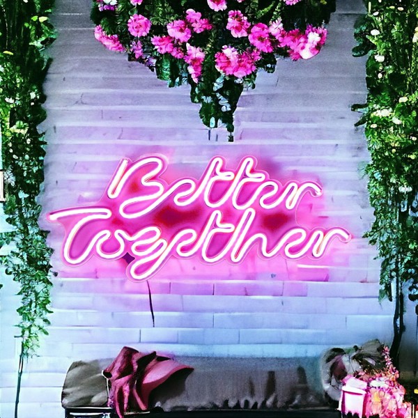 Better Together Led Neon Wall Decor Light | Jane.com