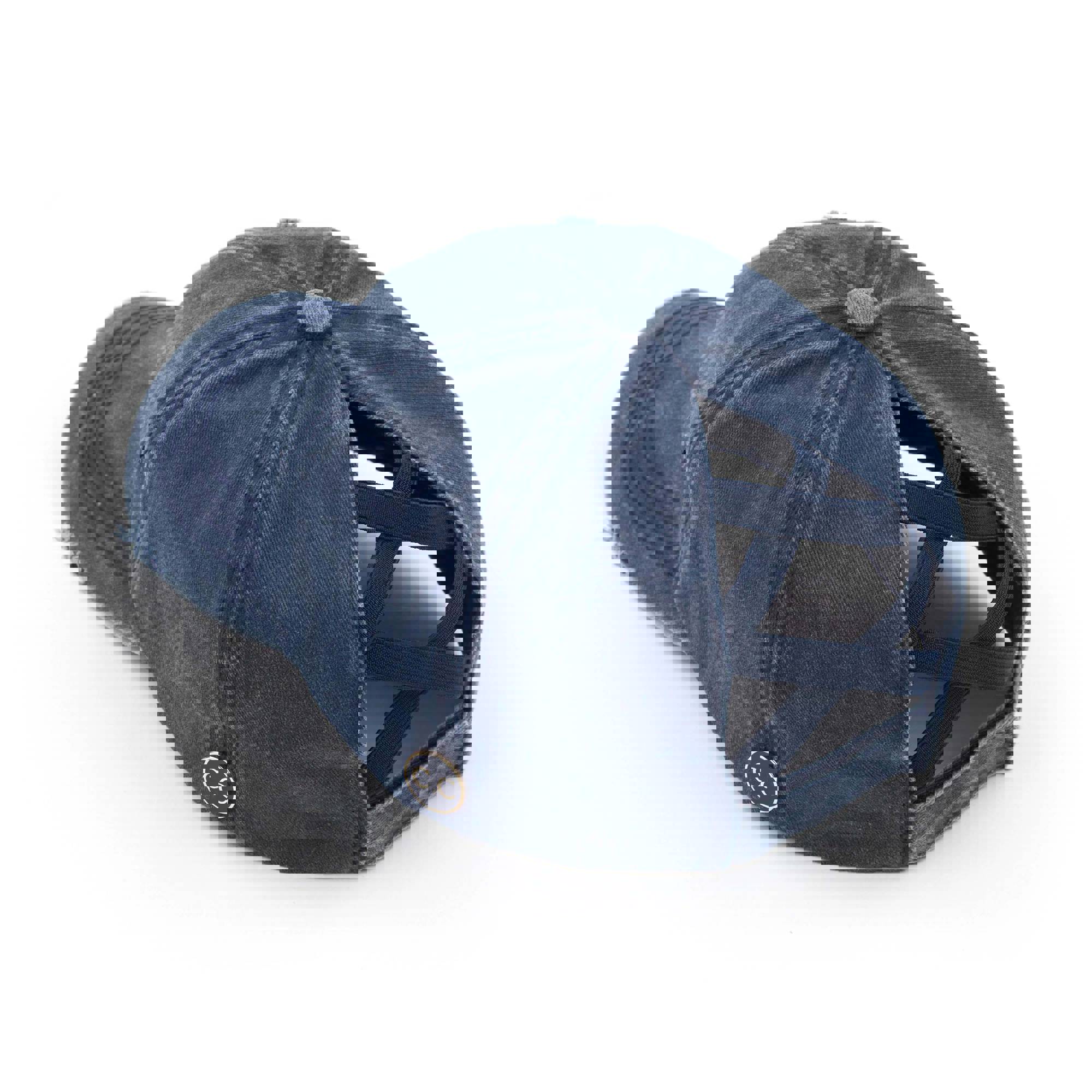 C.C Cotton Ponytail Criss Cross Caps by Truly Contagious | Jane.com