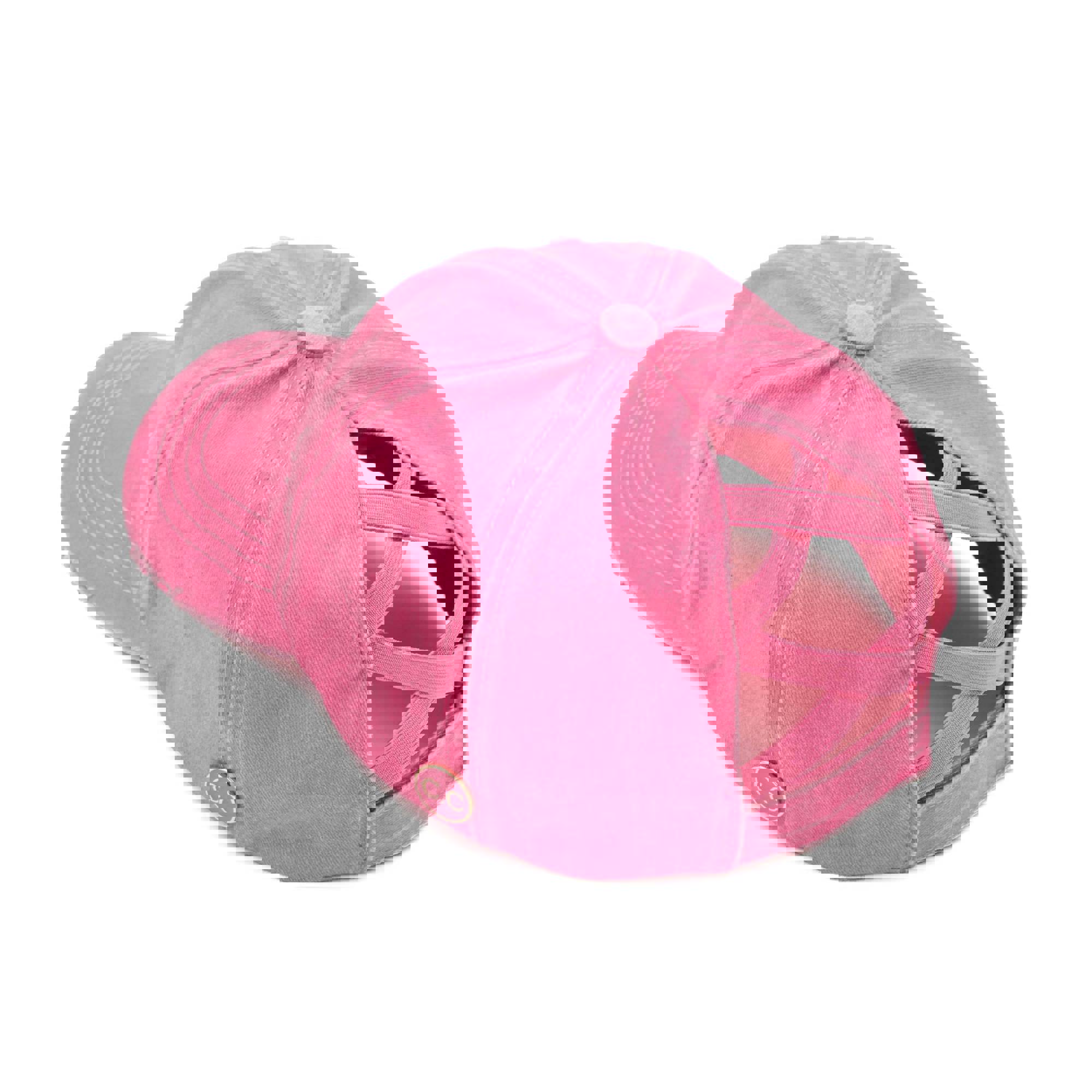 C.C Cotton Ponytail Criss Cross Caps by Truly Contagious | Jane.com