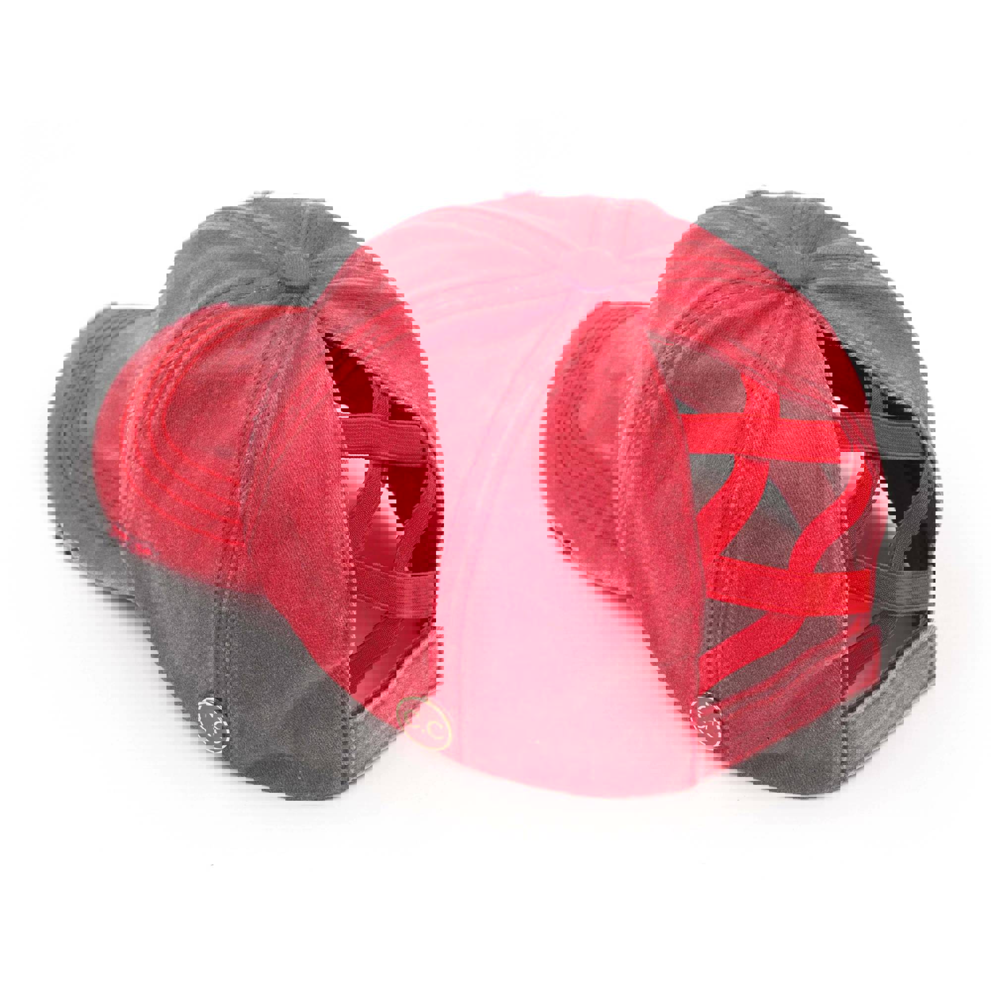 C.C® Cotton Ponytail Criss Cross Caps by Truly Contagious | Jane.com