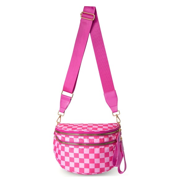 DaniEmCo Trendy Checker Sling | Crossbody Bag | Travel Everyday Purse ...