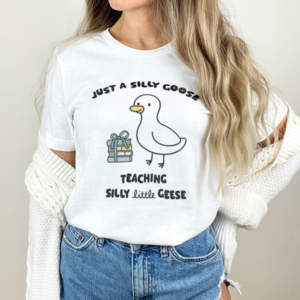 Just a Silly Goose Teaching Silly Little Geese Soft Cozy Longer Length ...