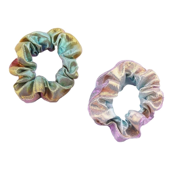 Holographic Mini Scrunchie Set | '80s Vibe Hair Accessory | Jane.com