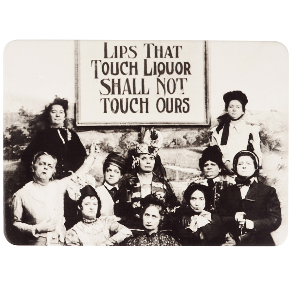 Lips That Touch Liquor Shall Not Touch Ours Stone Trivet | Prohibition ...