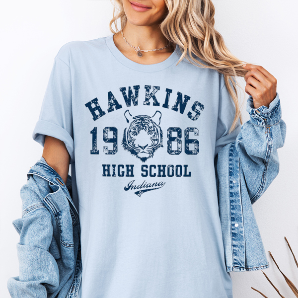 Hawkins High School Stranger Things Graphic Tee | Jane.com
