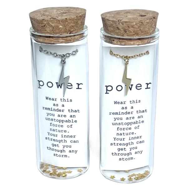 Power Lightning Bolt Necklace | Jane.com