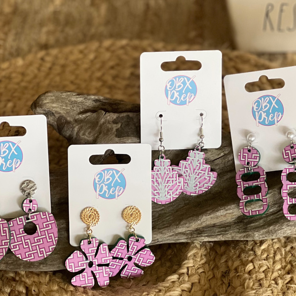 Preppy Trellis Earring Collection – Handmade in the OBX | Jane.com