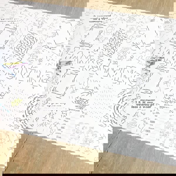 Thanksgiving Activity Coloring Table Runner Thanksgiving | Jane.com