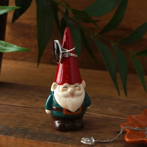 The Potting Shed Garden Gnome Ring Holder | Jane.com