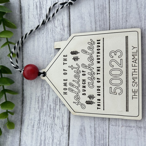Personalized Zip Code Ornament | Jane.com