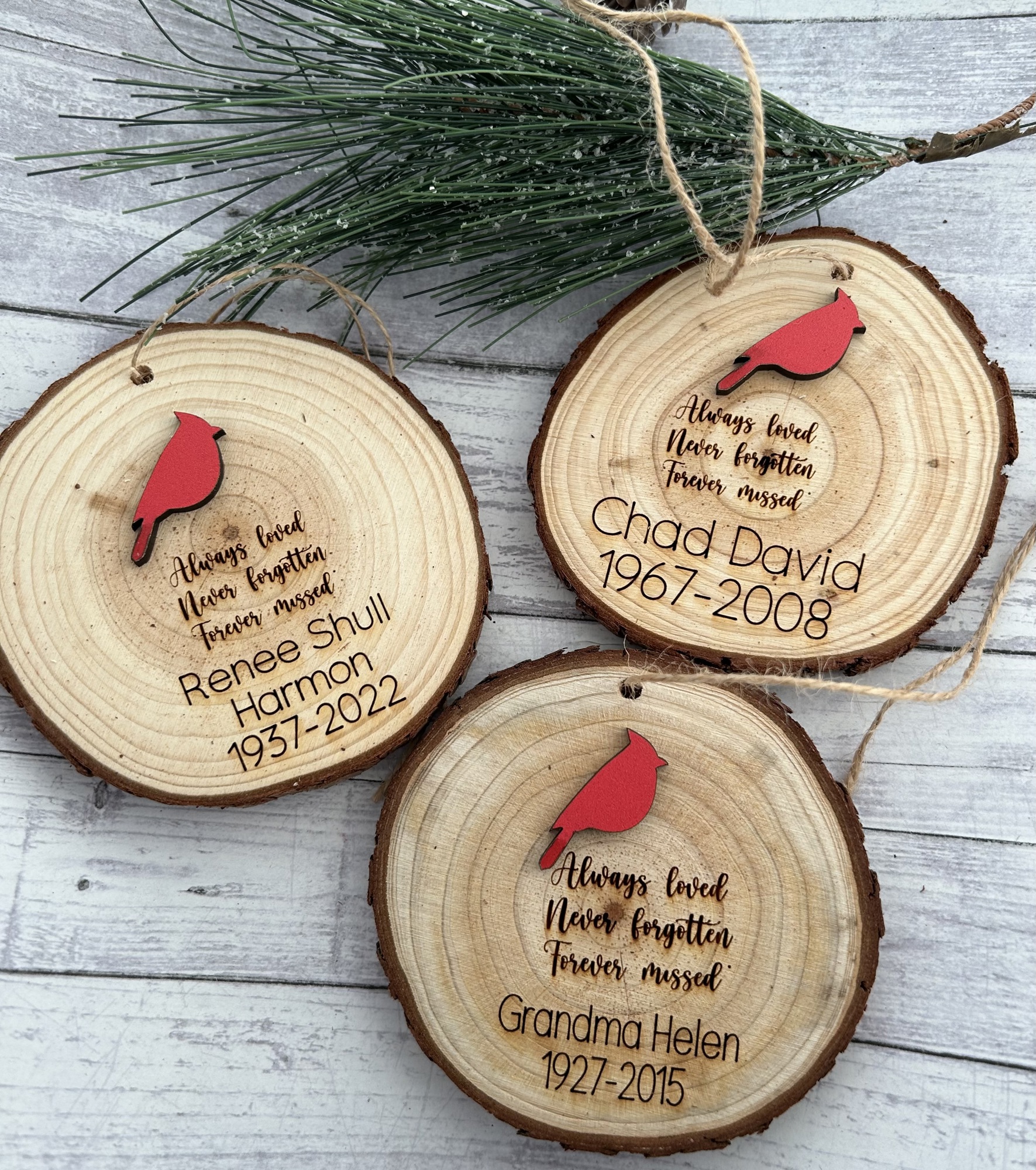 Personalized Cardinal Ornament | Jane