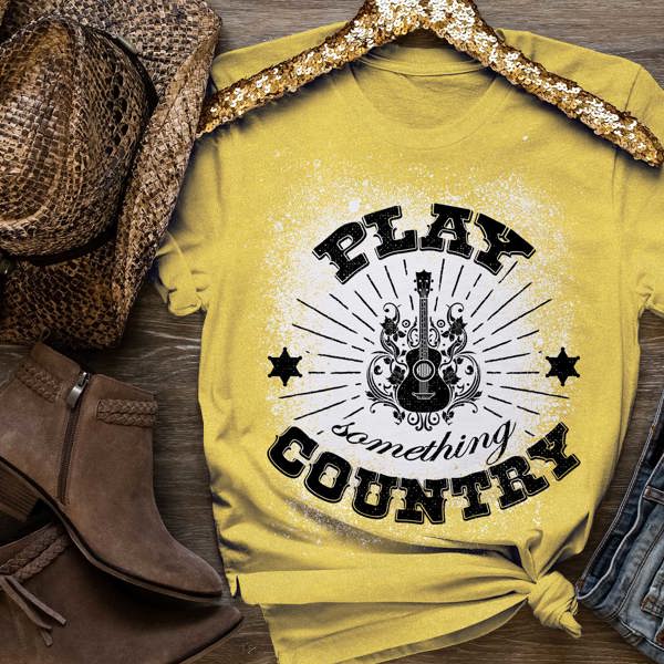 Play Something Country Shirt, Country Music Tee, Country Shirt, Country ...