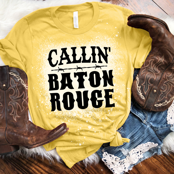Callin Baton Rouge Unisex T-Shirt, Louisiana Football Shirt, Gameday ...