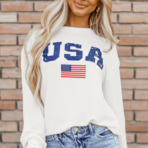 Cadence USA Flag Top | Jane.com
