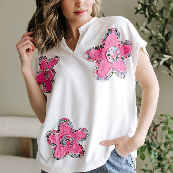 Fallon Floral Dolman Sleeve Top | Jane.com