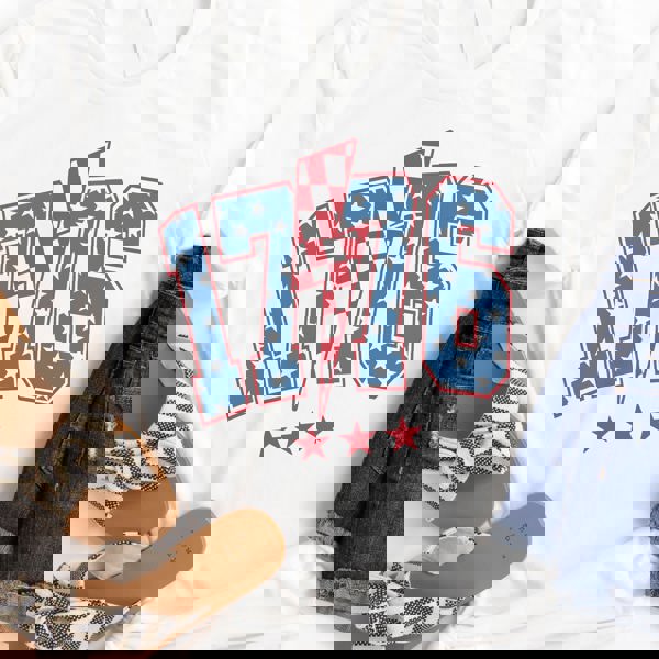 1776 Lightning Bolt Graphic Tee | Jane.com