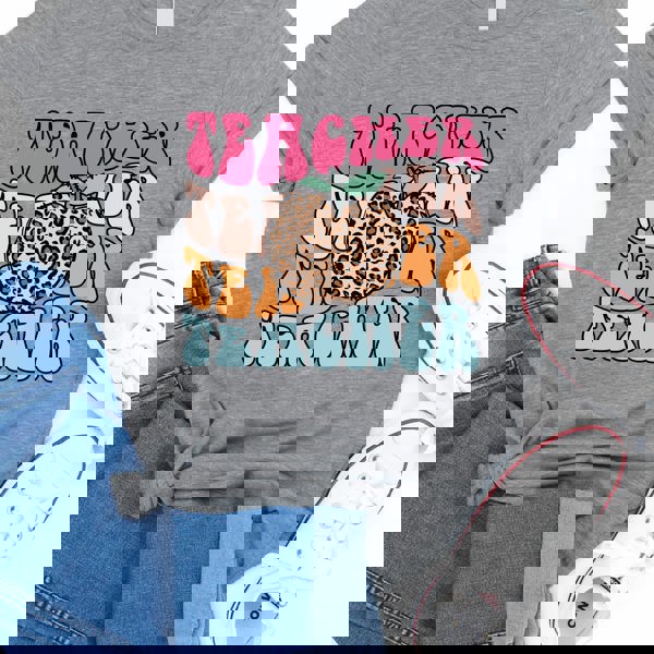 Teacher Cheetah Apple Graphic Tee | Jane.com