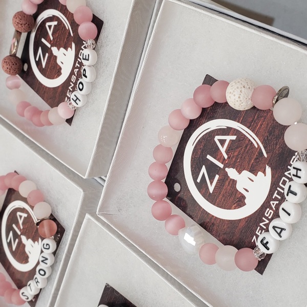 Breast Cancer Awareness Lava Bracelets | Jane.com